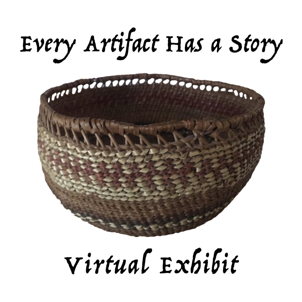 1999.051.1 Grooved Sinker Stone – North Lincoln County Historical Museum