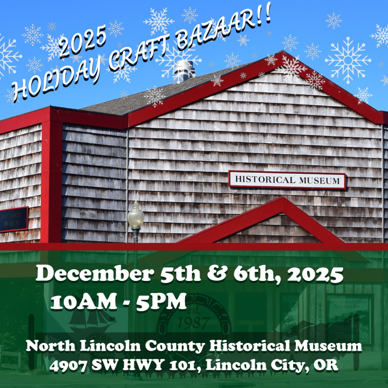 2025 Craft Bazaar – North Lincoln County Historical Museum
